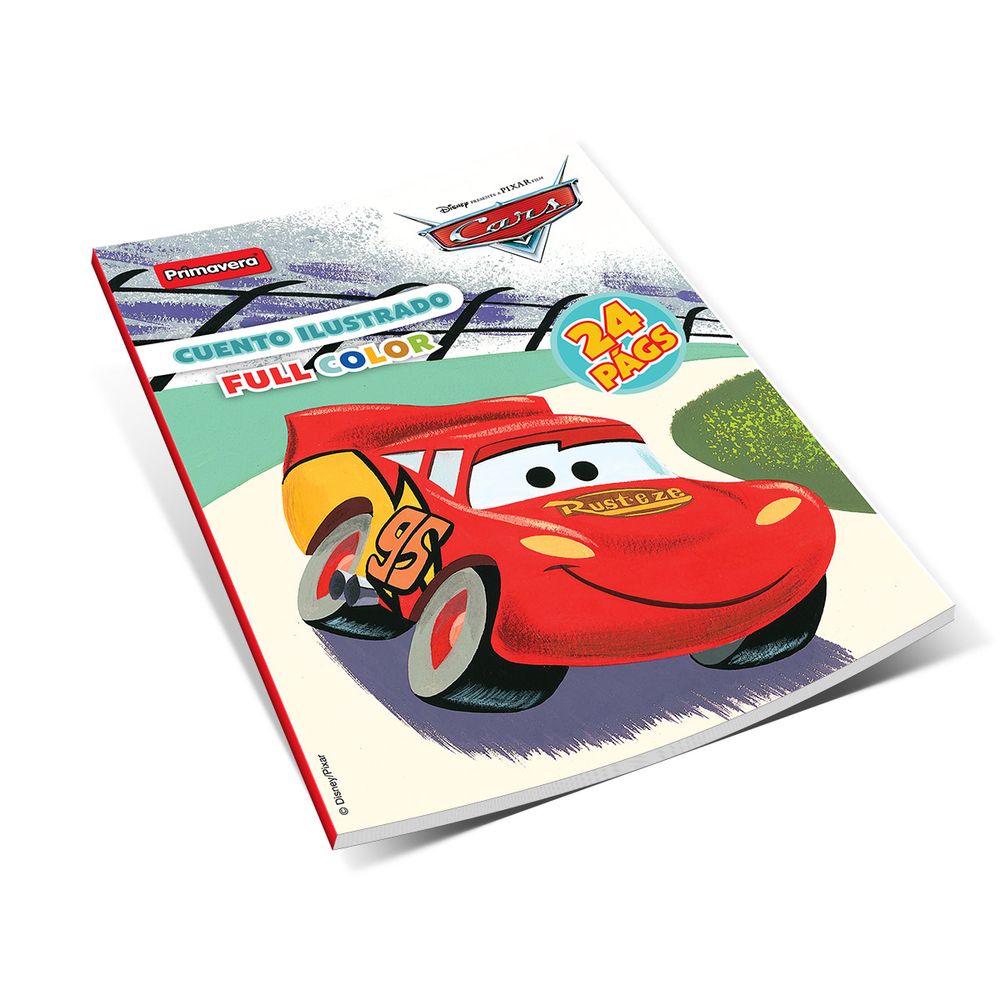 Cuento Ilustrado Cars Full Color - papelesprimavera