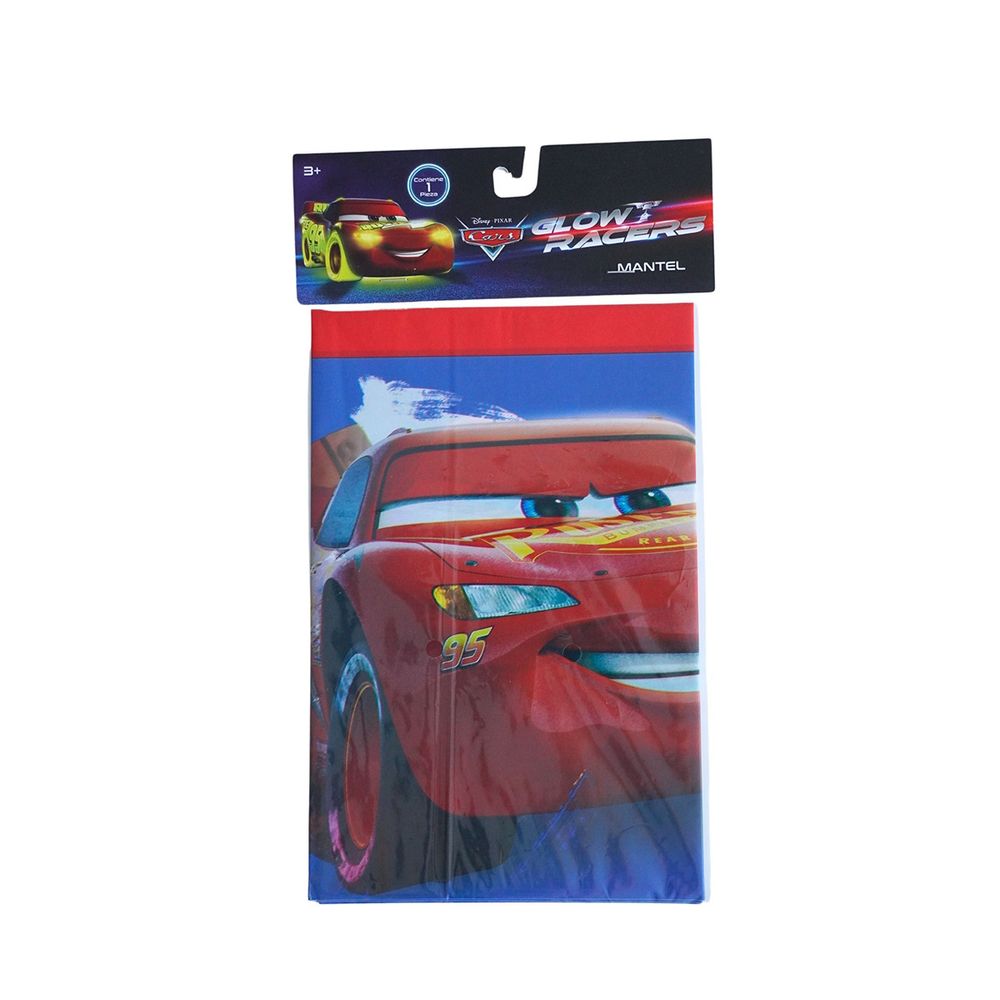 Mantel para fiesta Cars McQueen l Tienda Primavera - papelesprimavera