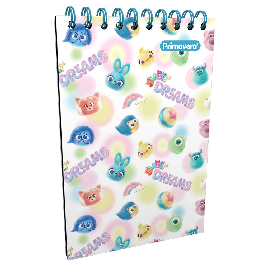 Cuaderno Argollado Vertical Intensamente Dreams - papelesprimavera